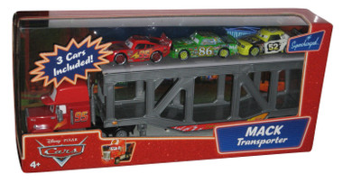 Disney Cars Movie Mack Transporter w/ 3 Cars Supercharged Set ...