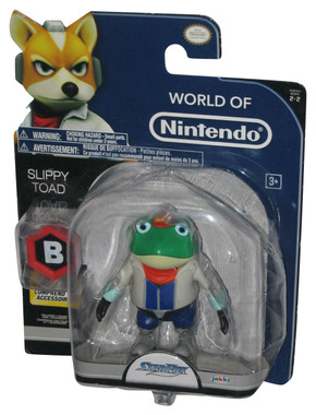World of Nintendo Star Fox Slippy Toad (2016) Jakks Pacific Action ...