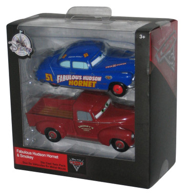 Disney Store Cars 3 Fabulous hudson Hornet & Smokey Twin Pack 1:43 Toy ...