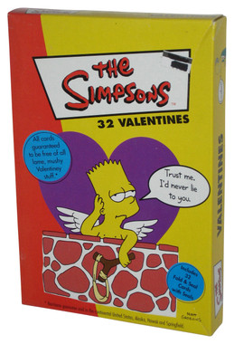 The Simpsons (2001) Paper Magic Valentines Day Cards - GKWorld