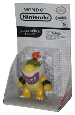 World of Nintendo Super Mario Bros. Bowser Jr. with Mask (2018) Jakks ...
