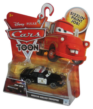 Disney Cars Movie Mater Tales Toon Rescue Squad Trooper Toy Car - - GKWorld