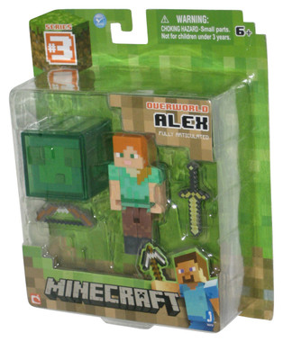 Minecraft Overworld Alex (2014) Jazwares Series 3 Figure Pack - GKWorld