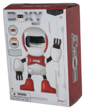 Brainstem Boxy Bot Red Robot New Touch Sensor Die-Cast Fully Posable ...