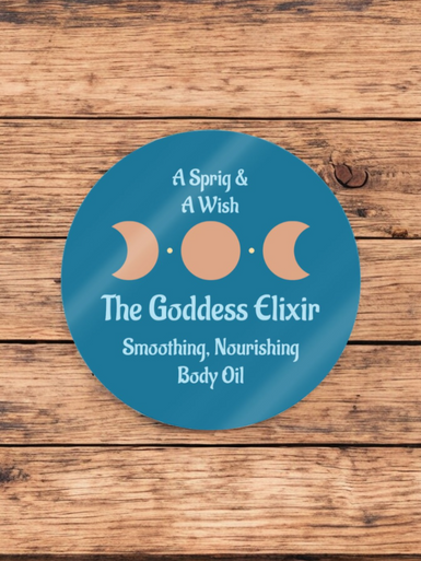 The Goddess Elixir Smoothing Nourishing Body Oil (100mls)