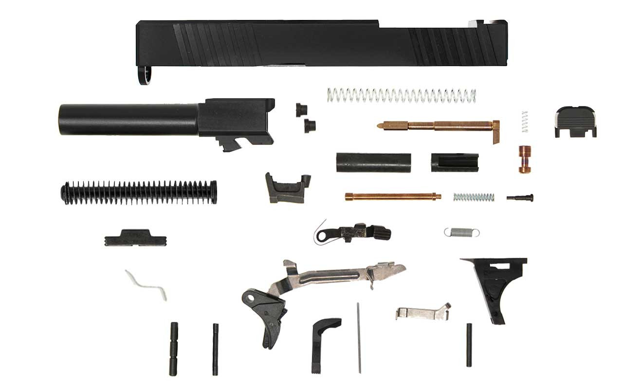 Glock 19 Compatible Pistol Build w RMR Optic Cut Slide