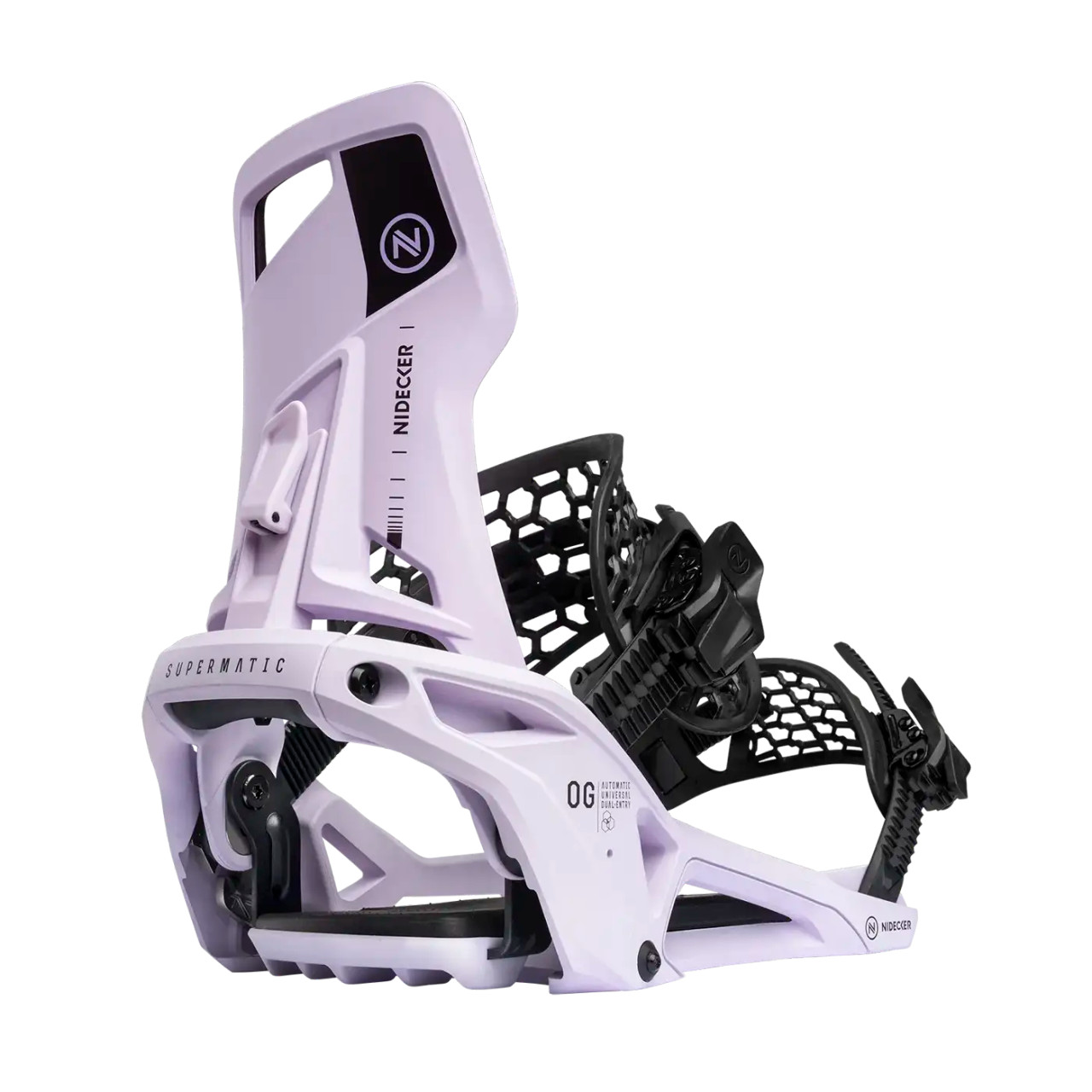 Nidecker OG Supermatic Binding 2026 - Heather (Lilac) - CBS Boardshop