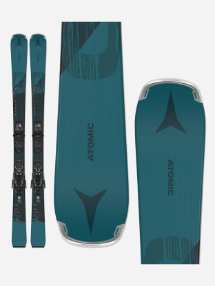 Atomic Cloud Q11 TI 79 Skis w/Binding 2024 - CBS Boardshop