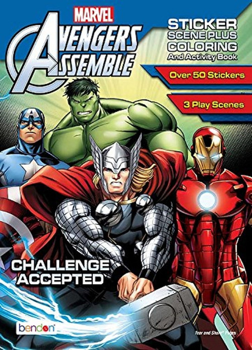 Avengers Sticker Scene - Name Brand Overstock