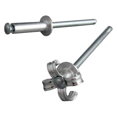 Aluminium (73ASPL) Large Flange Peel Rivet Range | Rivtec