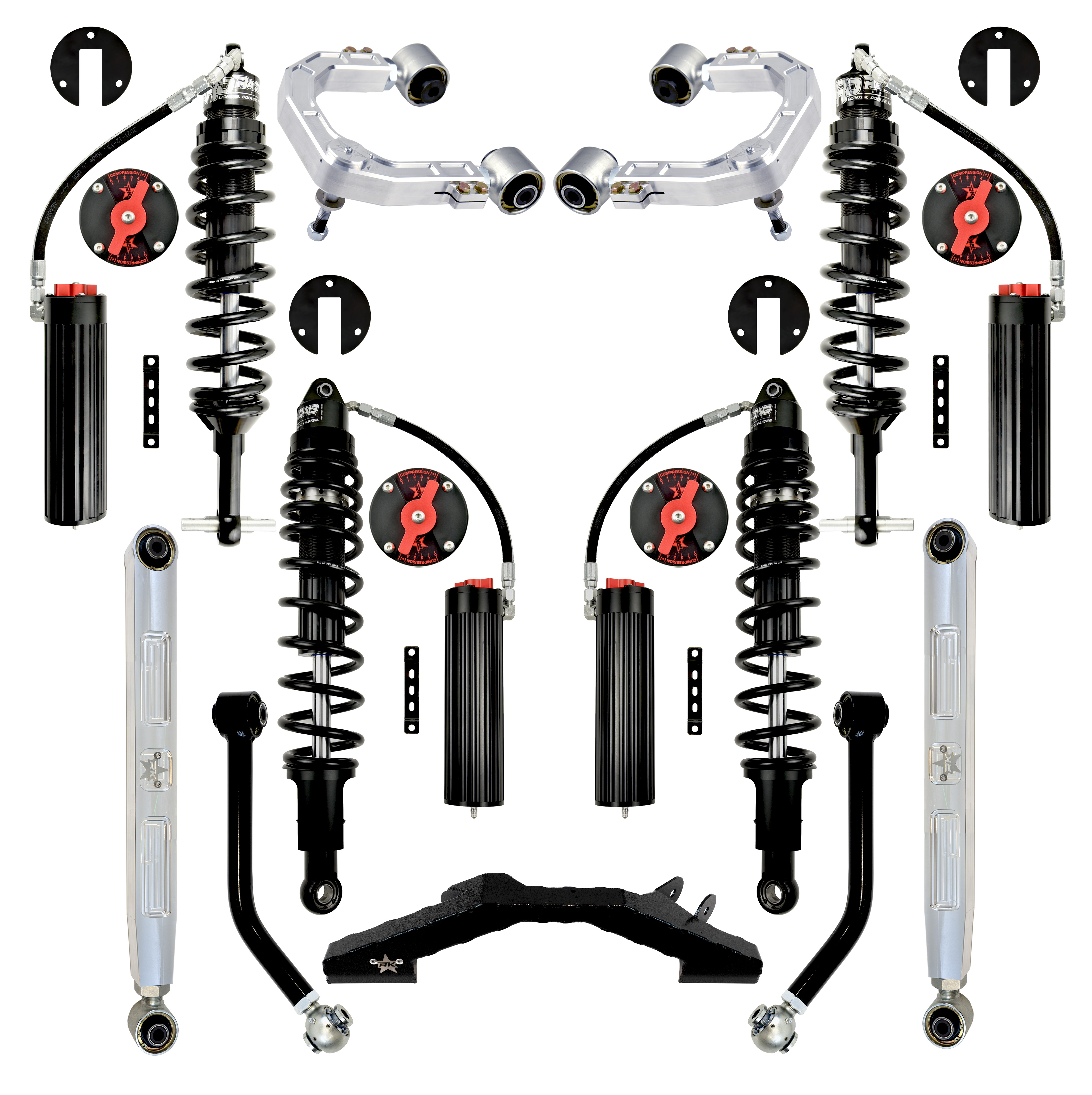 Rock Krawler Ford Bronco 3" Pro X Elite System - Stage 2