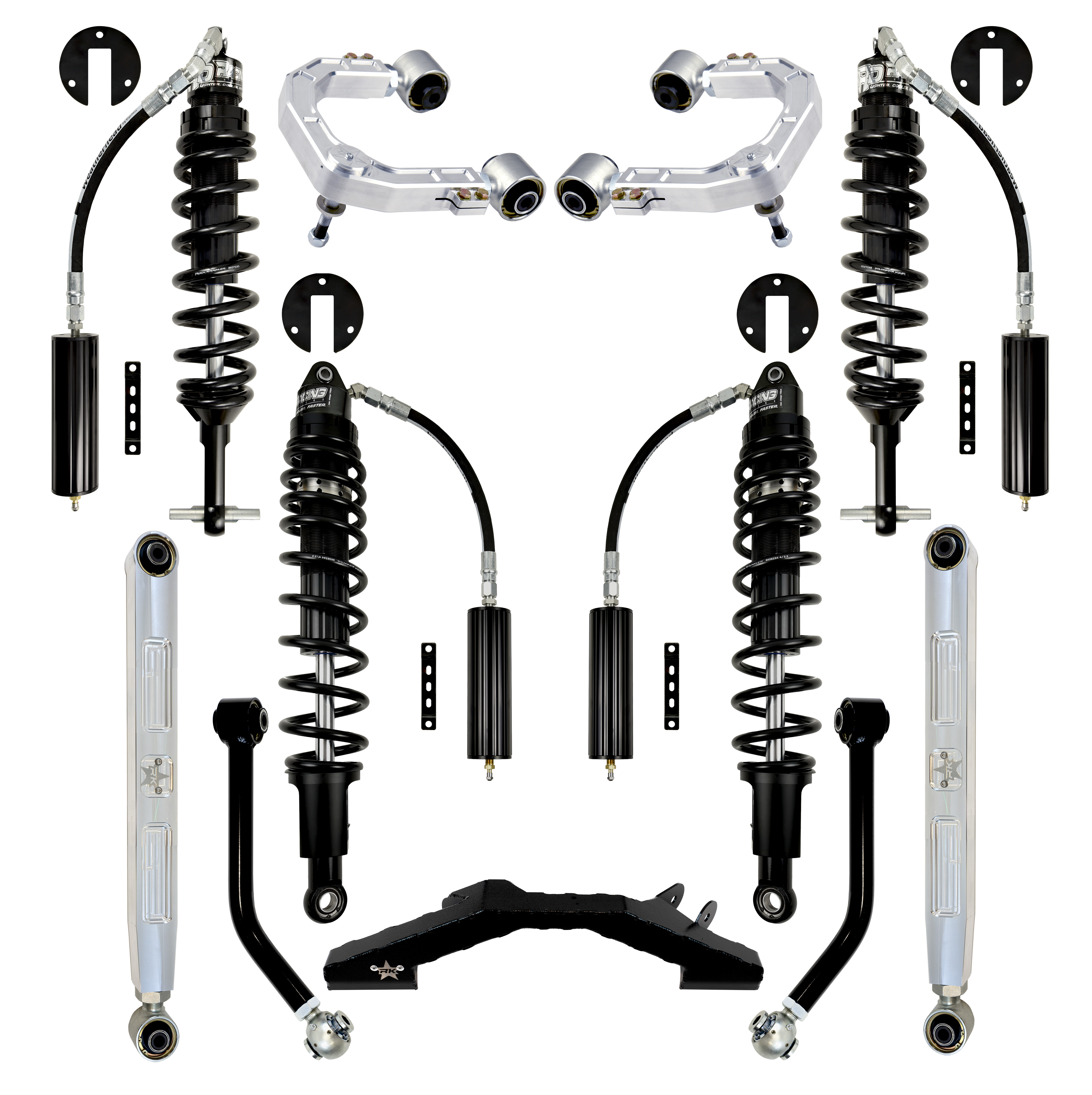 Rock Krawler Ford Bronco 3" Pro X Elite System - Stage 1