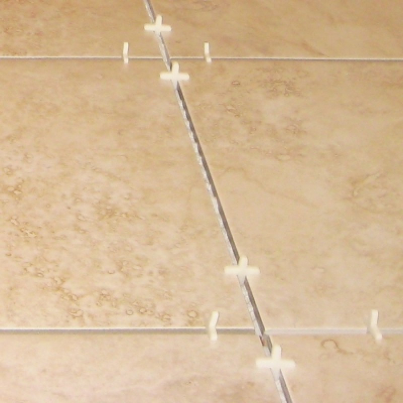 Silverline Ceramic Wall & Floor Tile Spacers -3mm (1000pk)