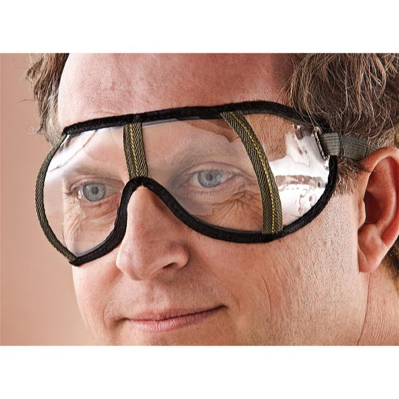 GERMAN ORIG. DUST GOGGLES LIKE NEW - STURM-MILTEC USA.