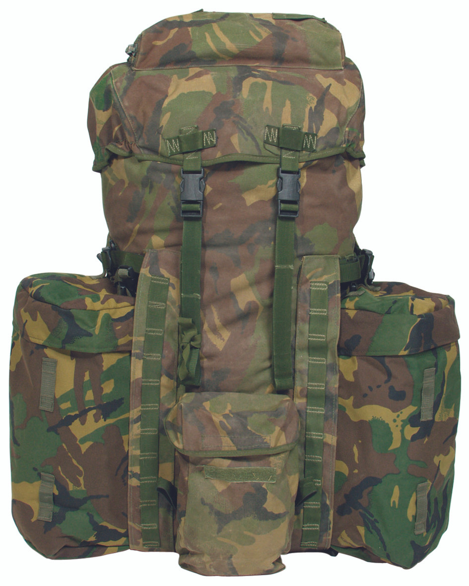 BRITISH PLCE DPM CAMO RUCKSACK USED - STURM-MILTEC USA.