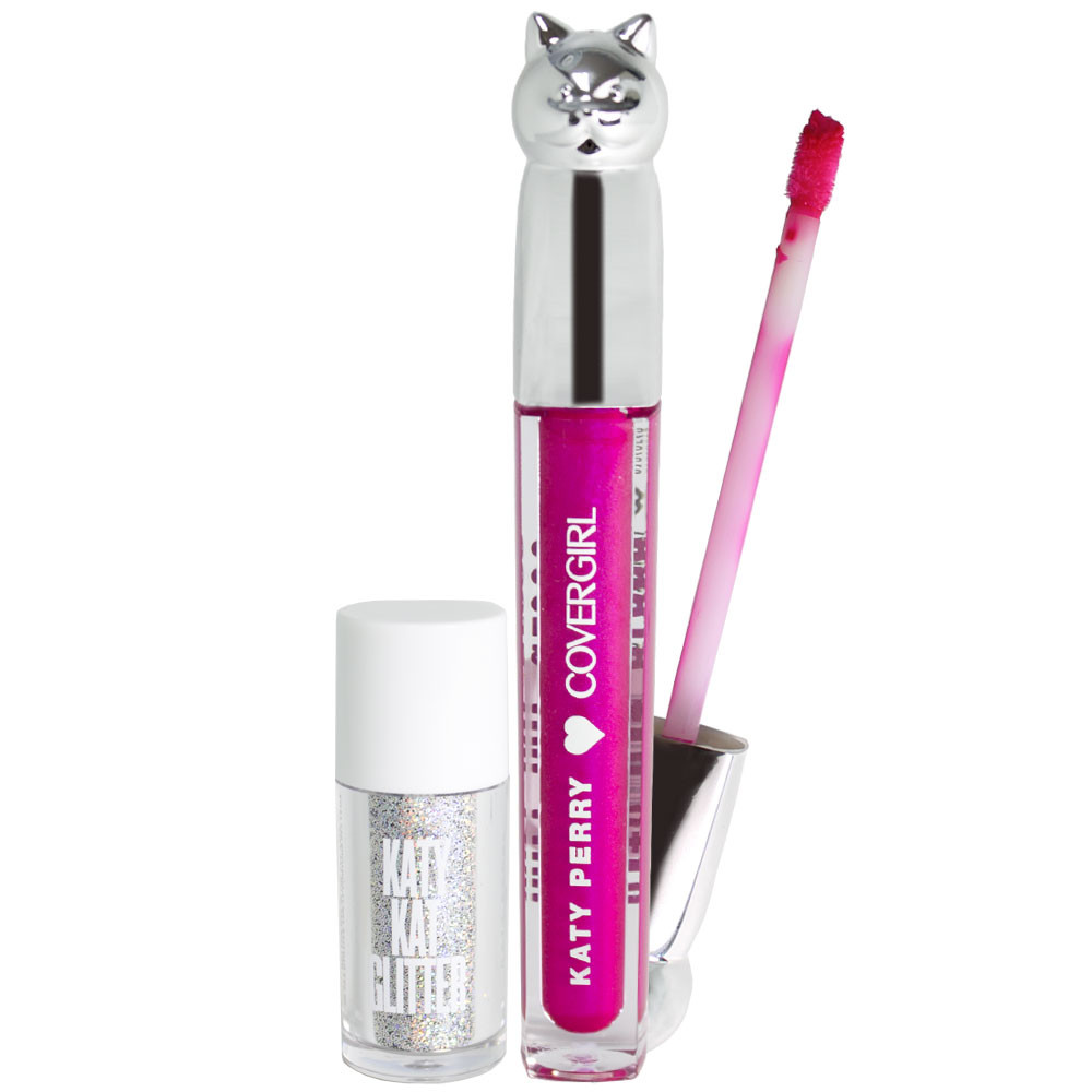 Cover Girl Katy Kat Lip Gloss + Body Glitter - BuyMeBeauty