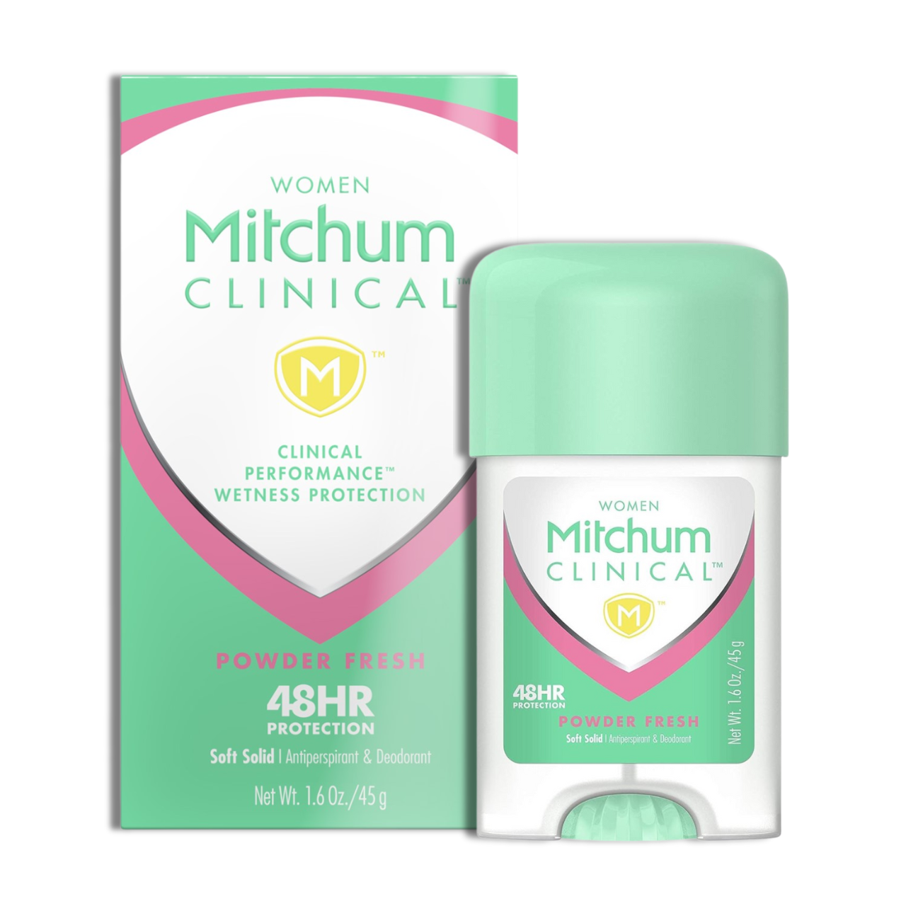 Mitchum Women Clinical Soft Solid Anti-Perspirant & Deodorant 1.6 oz ...