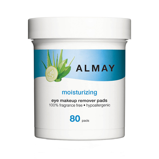 Almay Moisturizing Eye Makeup Remover Pads, 80 pads - BuyMeBeauty.com