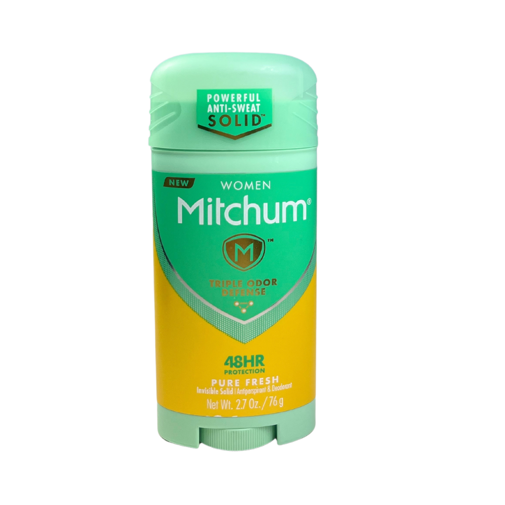 Mitchum Women Invisible Solid Antiperspirant & Deodorant, Pure Fresh 2. ...