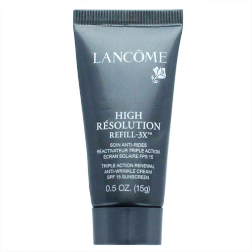 Lancome High Resolution Refill-3X Anti-Wrinkle Cream, .5 oz. Tube ...