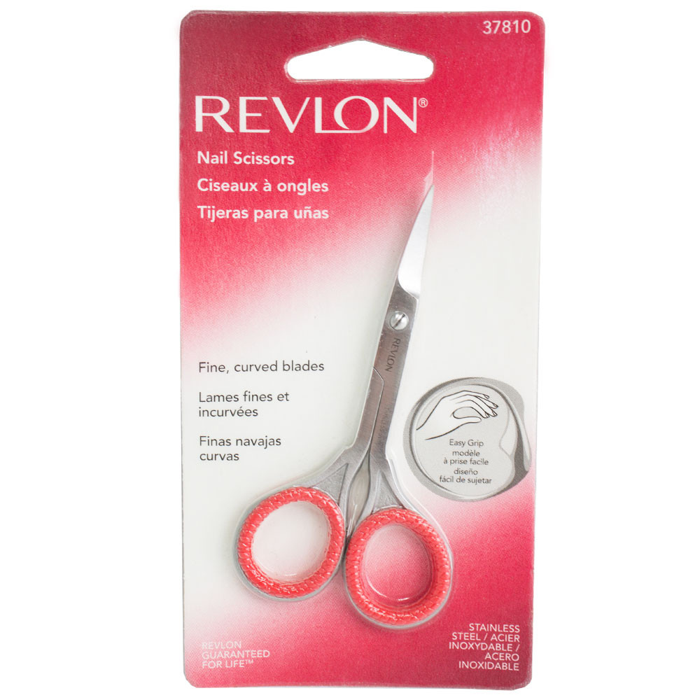 Revlon Nail Scissors with Easy Grip 37810 - BuyMeBeauty.com