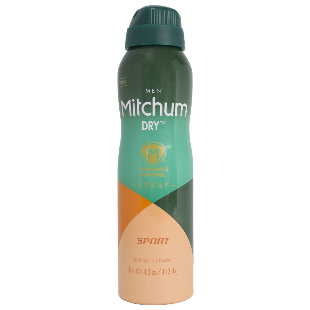 Mitchum Dry Men Advanced Control Anti-Perspirant & Deodorant Spray 4 oz ...