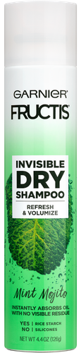 Garnier Fructis Invisible Dry Shampoo Mojito Mint 4.4oz - BuyMeBeauty