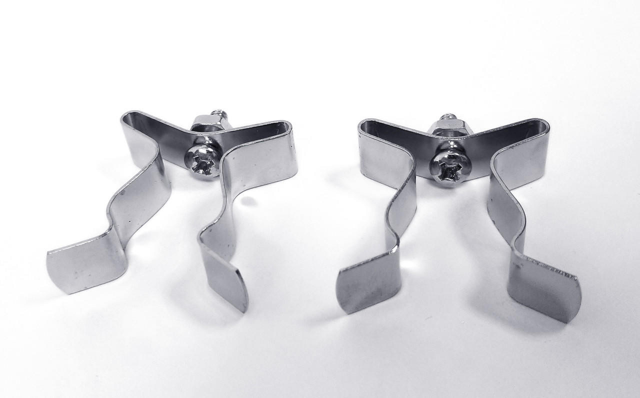 Pegboard Spring Clip - Slotted Peg Board Tool Clips