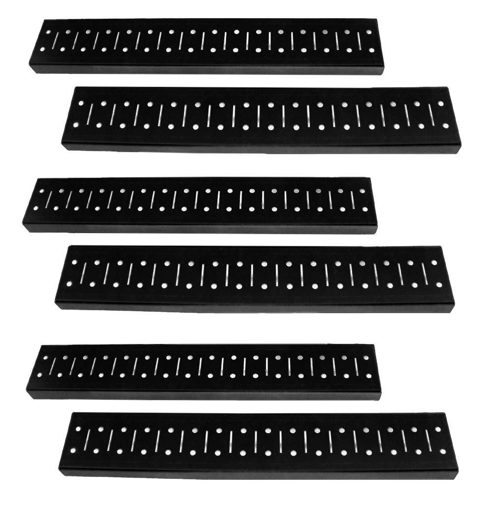 Pegboard Strip | Black Peg board Rail | Steel Pegboard Strip