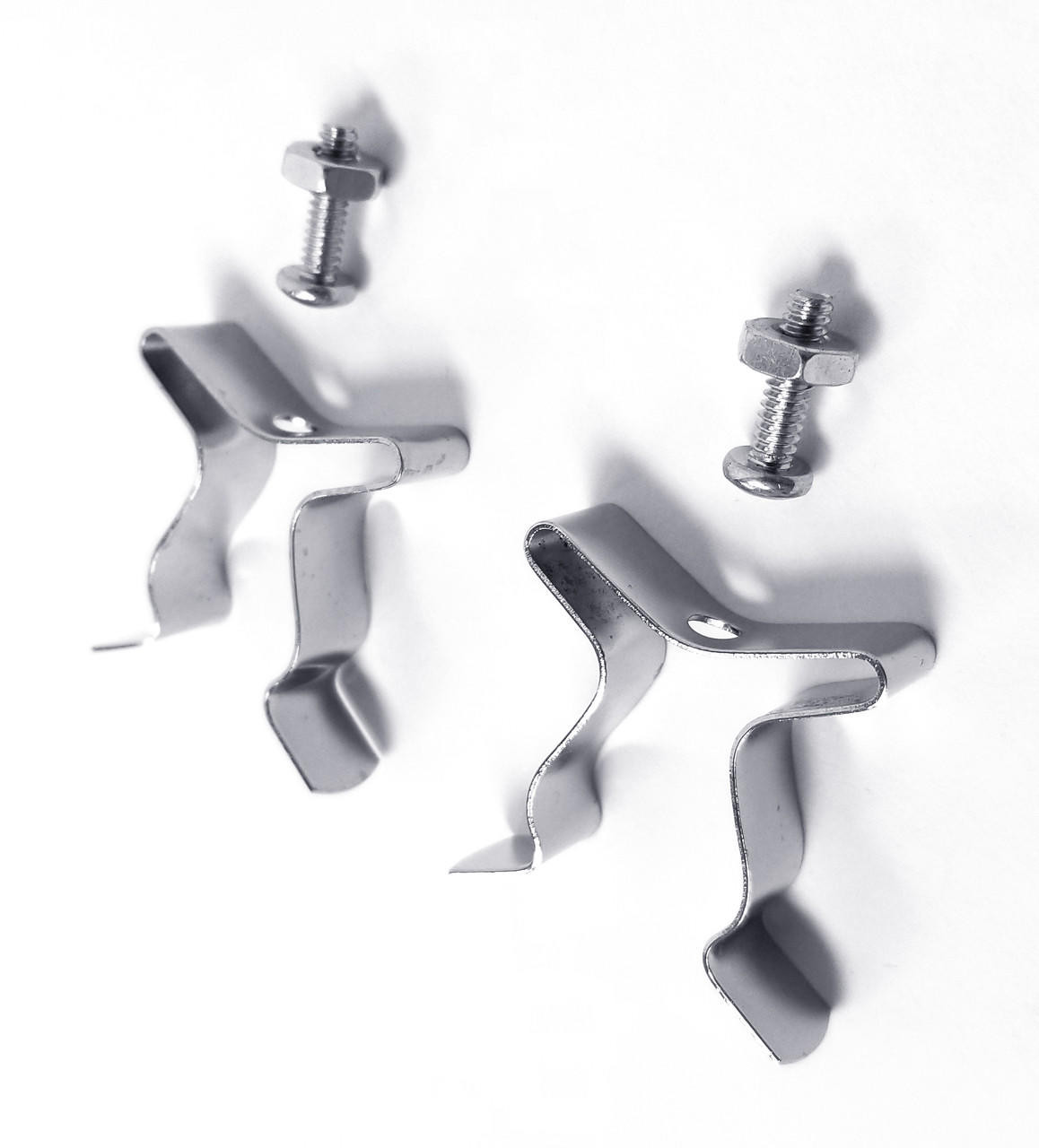 Pegboard Spring Clip - Slotted Peg Board Tool Clips