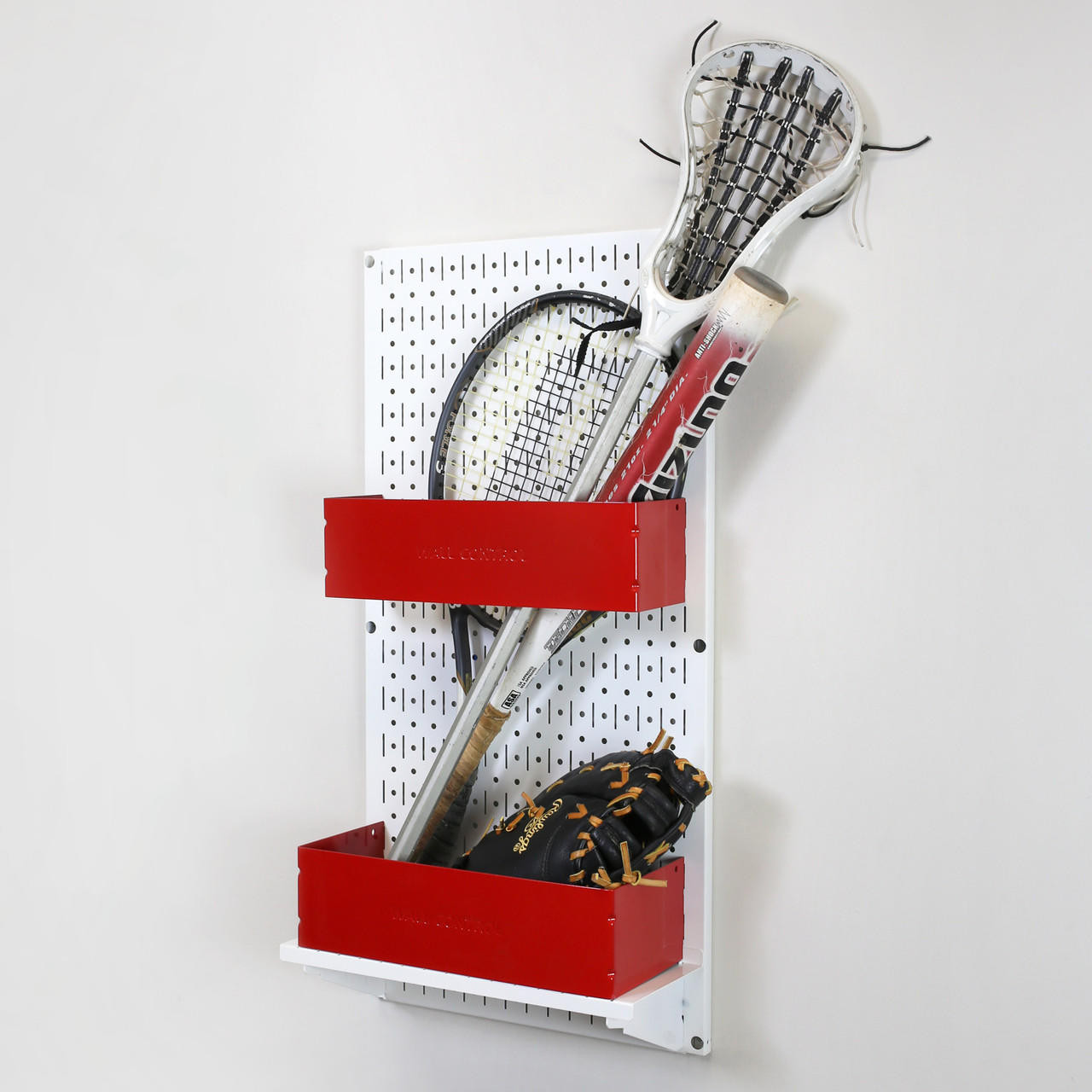 6in Deep Shelf Guard Lip Wall Containment Stabilizer Bracket