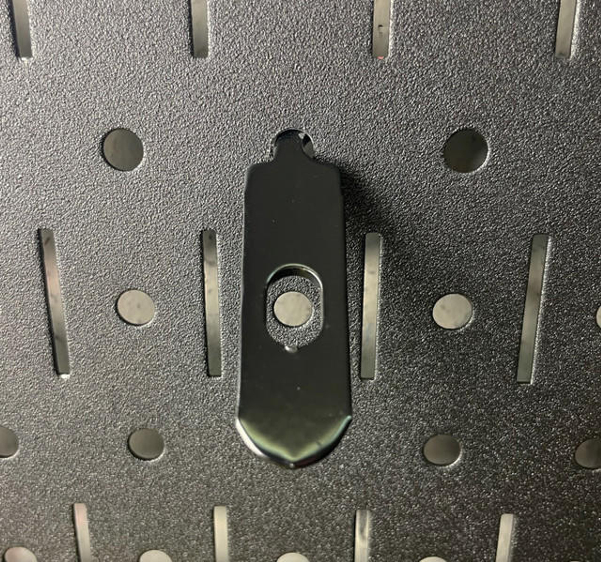 Locking Pegboard Cable Lock Receiver locking-pegboard-cable-lock-receiver