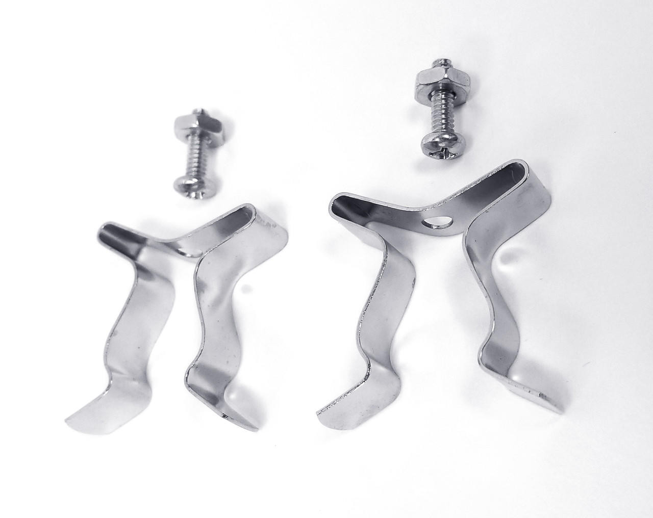 Pegboard Spring Clip - Slotted Peg Board Tool Clips