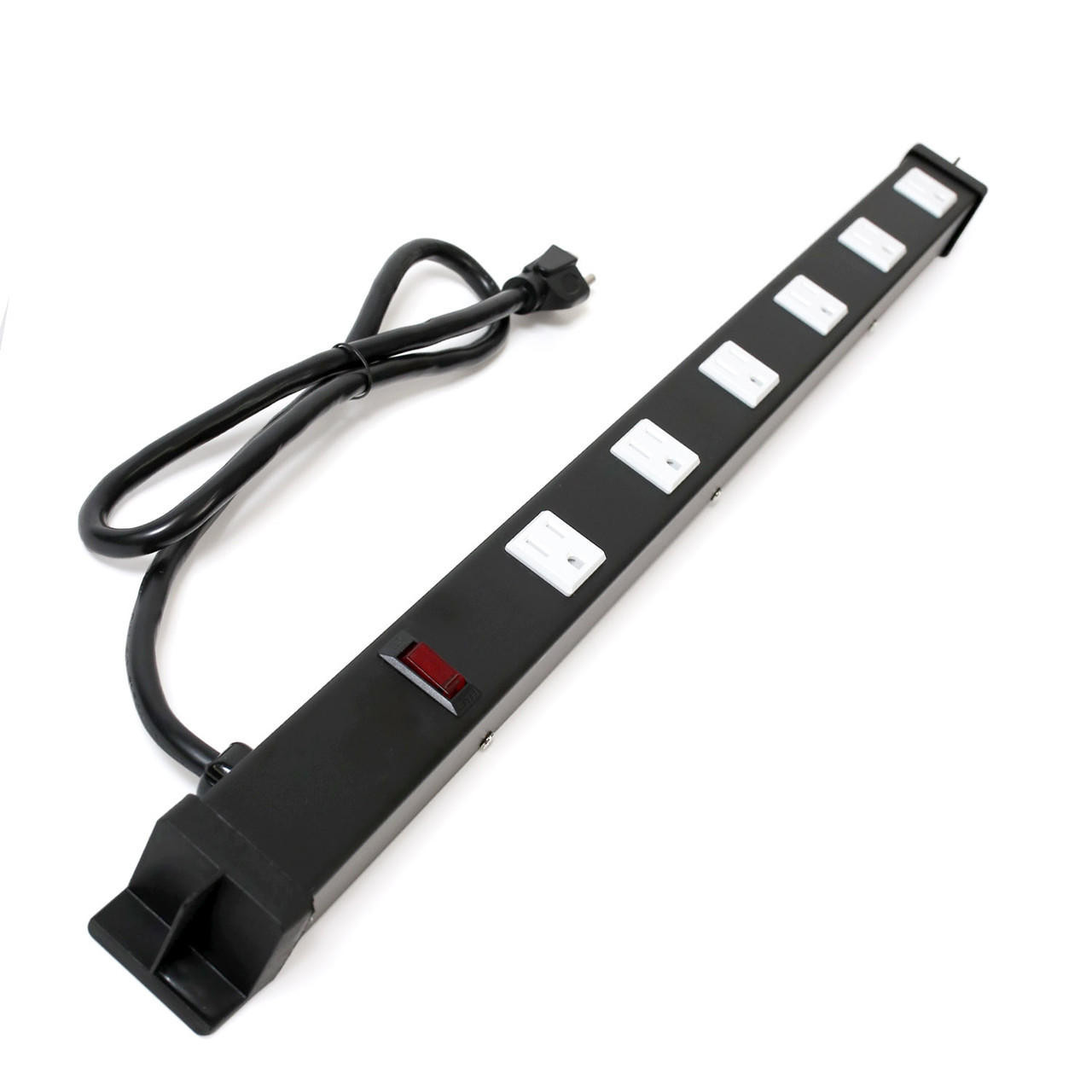 Power Strip Charging Station Outlet Rail