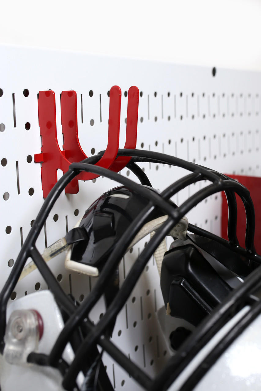 Slotted Pegboard U Hooks - 3 Inch Metal U-Hook Pegs Wall Control