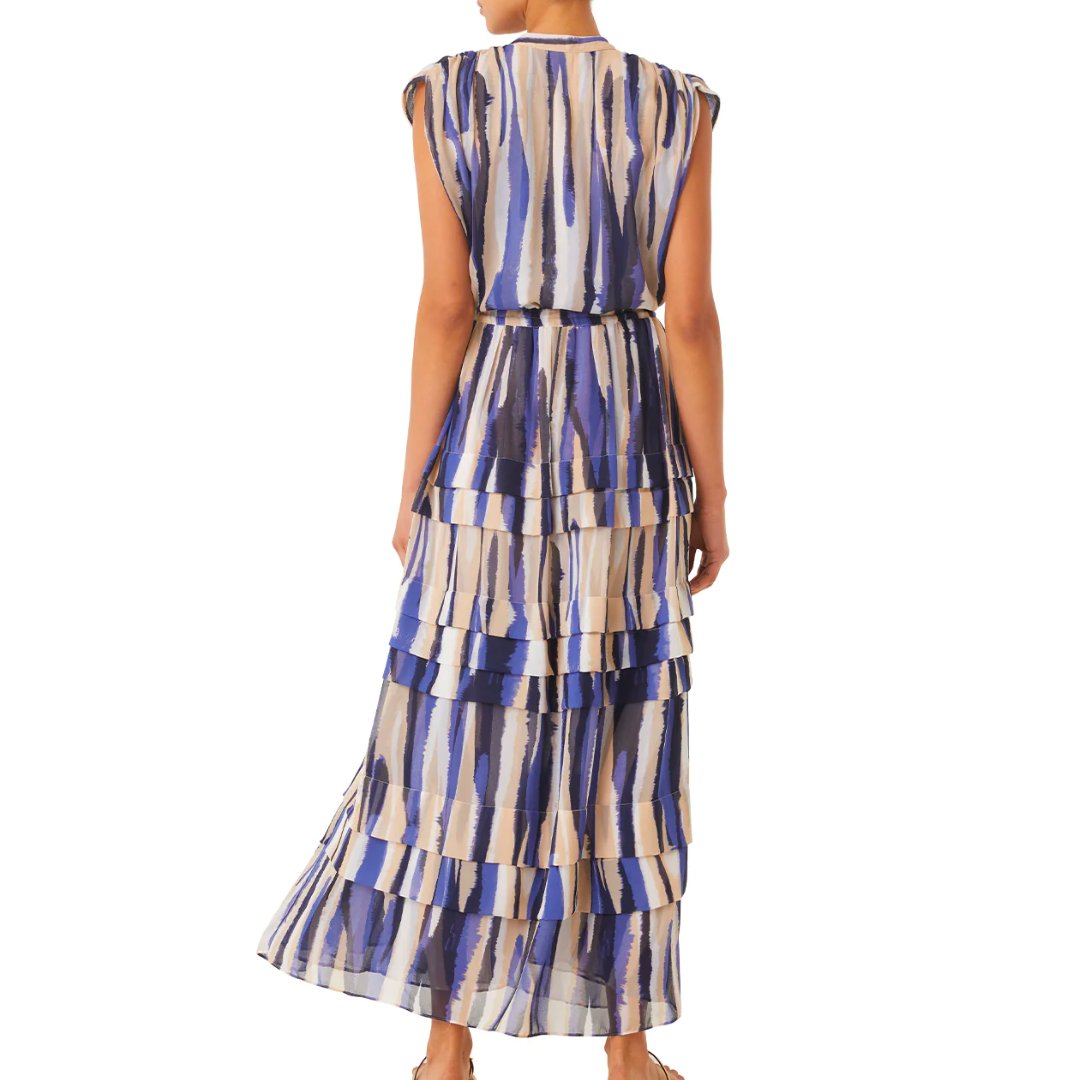 Misa Ulricha Dress in Striped Instinct