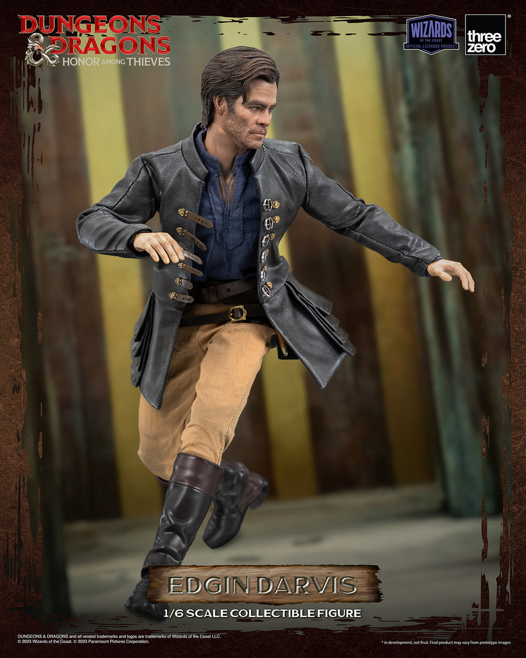 Threezero 1/6 Edgin Darvis Action Figure