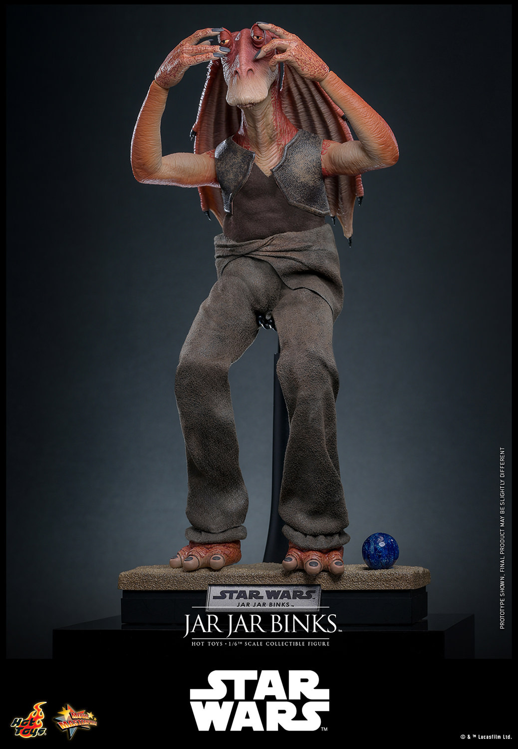 Hot Toys 1/6 Jar Jar Binks Action Figure