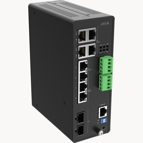 AXIS Communications D8208-R INDUSTRIAL PoE++ SWITCH, 02621-001 ...