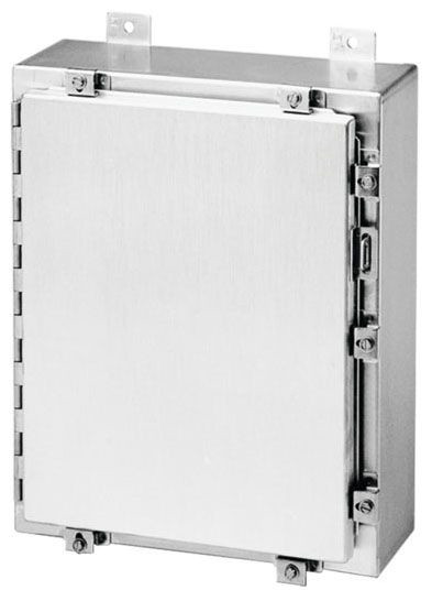 New Hoffman nVent A20H1610ALLP Wall-Mount, NEMA 4X, Enclosure, 20" x 16 ...