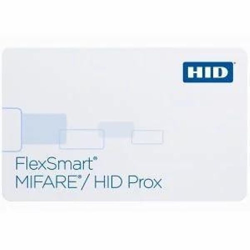 New HID 1441LGGVNM FlexSmart Series MIFARE and Prox Combo PVC 4K Printable Smart Card ...