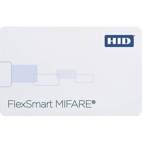 New HID 1430MGGNV FlexSmart 1430 MIFARE PVC 1K Printable Smart Card, Programmed 13.56MHz, Glossy ...