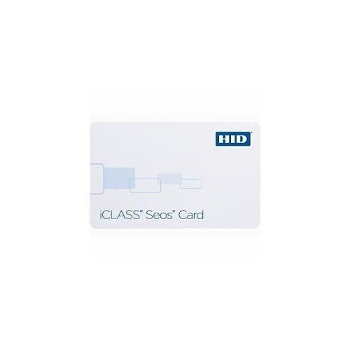 New HID 5005PGGSN 500 iCLASS Seos Smart Card, 16KB Memory, PVC, White ...