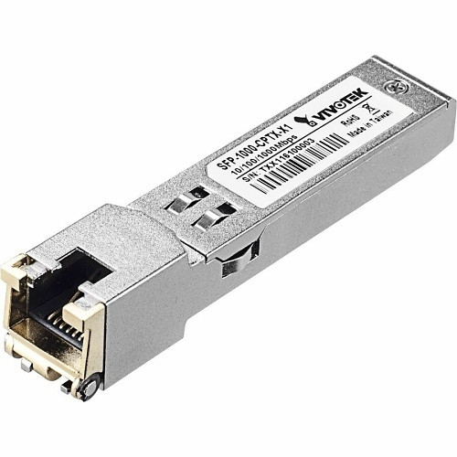 New VIVOTEK SFP-1000-CPTX-X1 Gigabit SFP to RJ45 Transceiver Module ...