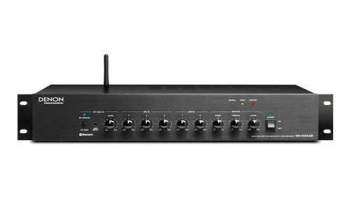 Denon Professional 3 Mic + 2 Stereo Line Mixer Amplifier with Bluetooth ...