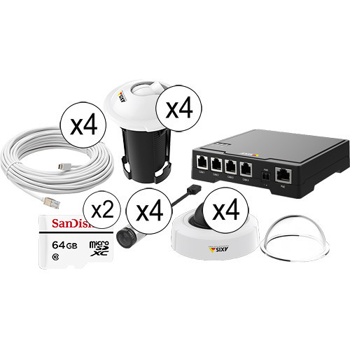 AXIS F34 Surveillance System, 0779-004 | Affinitech Inc.