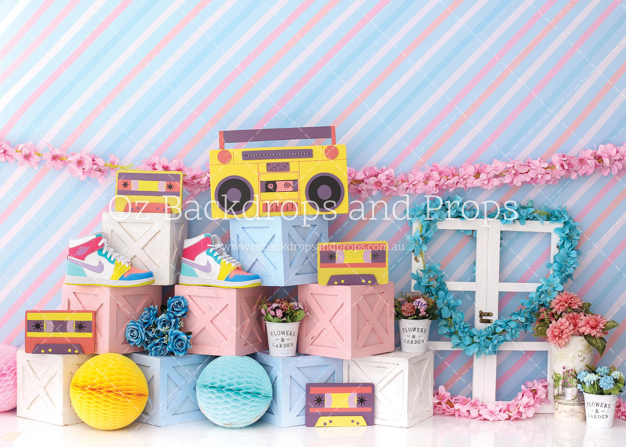 Retro Moustache - Oz Backdrops & Props Pty Ltd