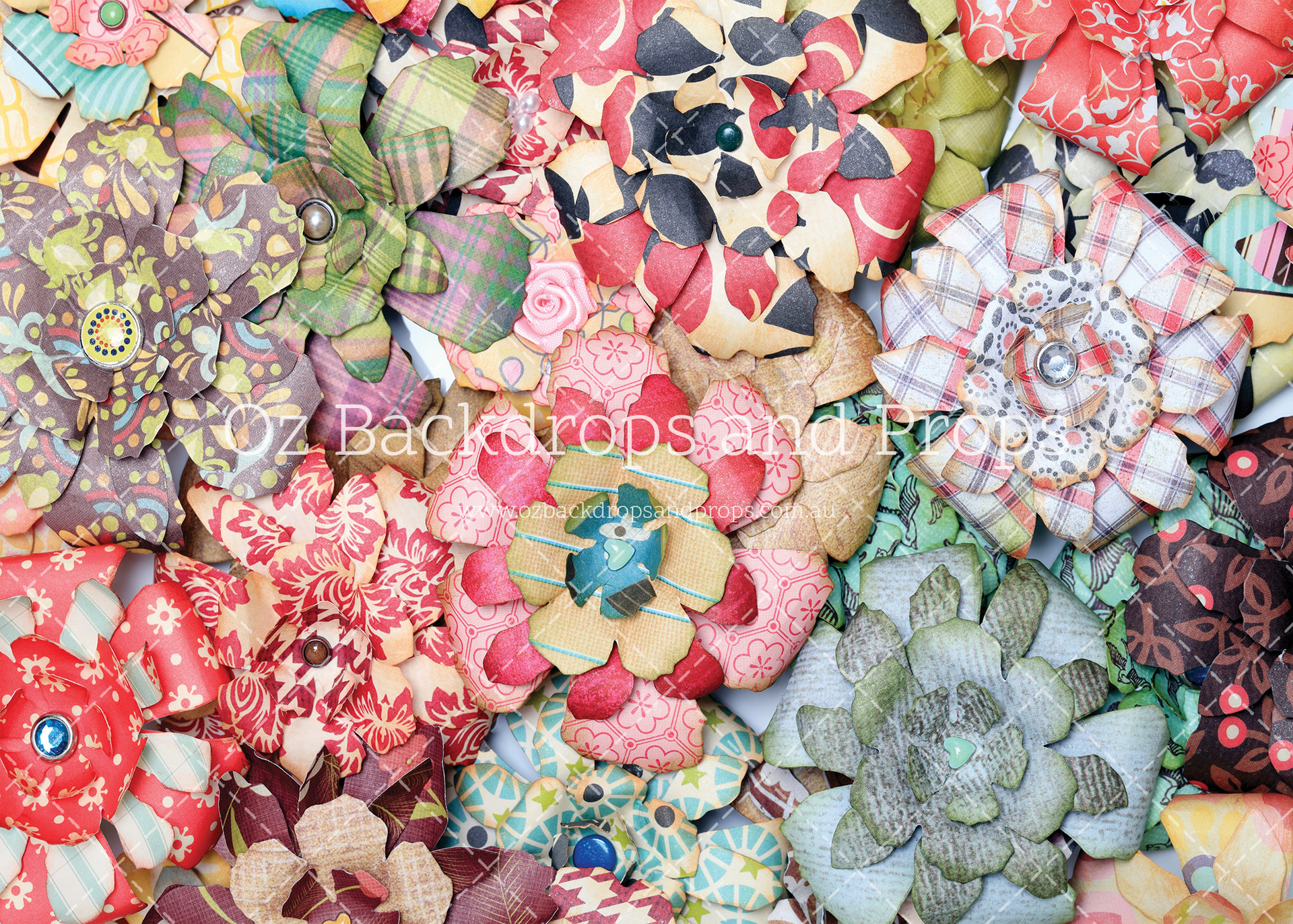 Patchwork Pink - Oz Backdrops & Props Pty Ltd