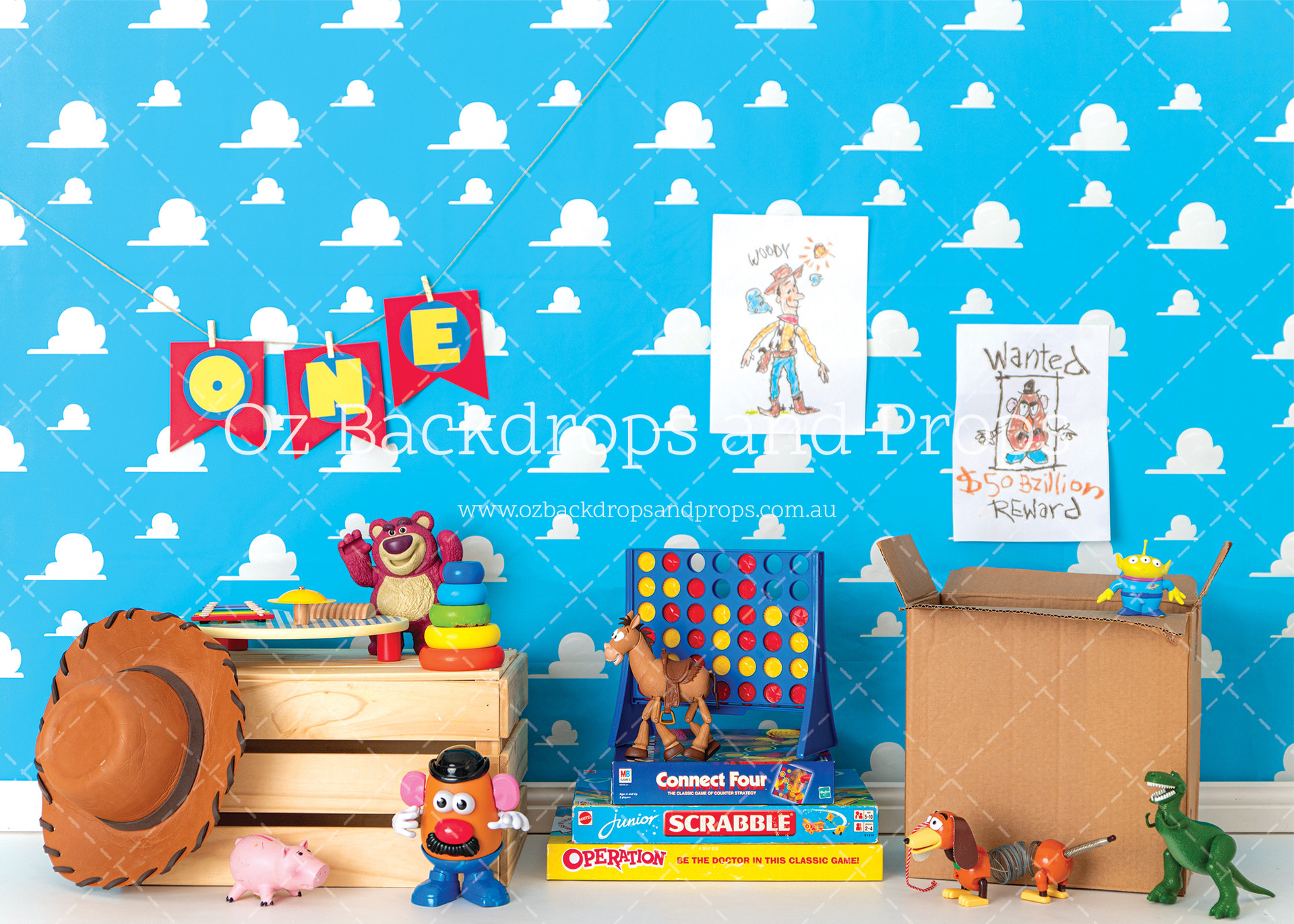 Toy Story Inspired - Oz Backdrops & Props