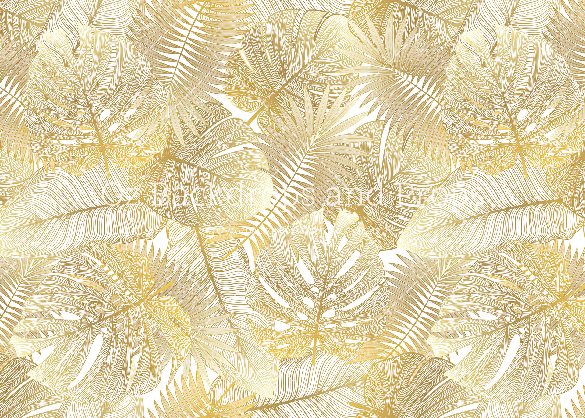Tropical Gold - Oz Backdrops & Props